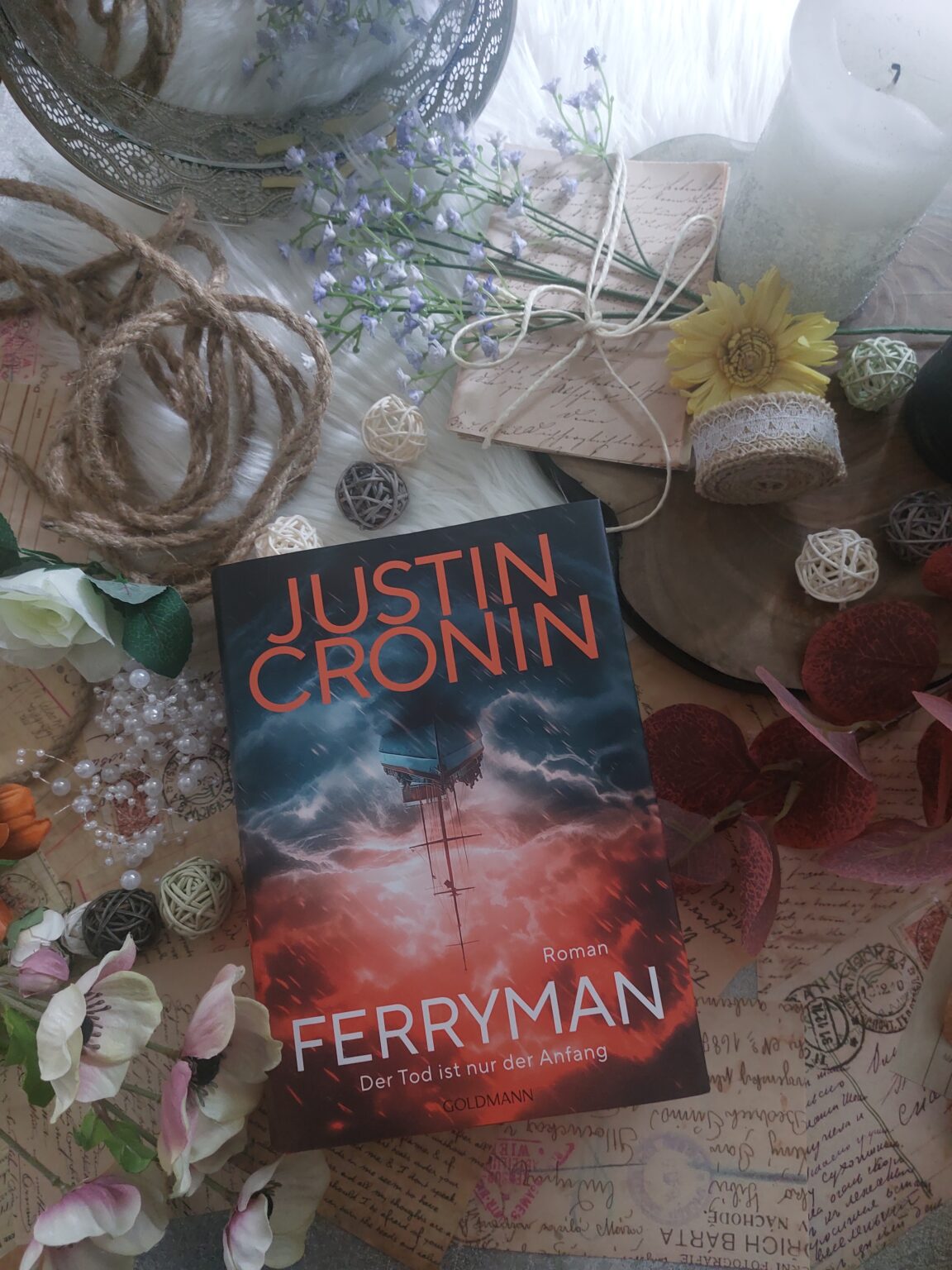 Ferryman von Justin Cronin – Cronins Ideen sind grenzenlos